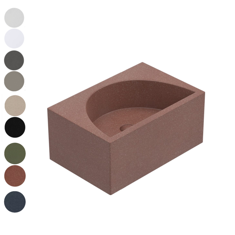 Stone Sink | Bathroom Basin | Claybrook Ayla Wall Hung Basin - The ...
