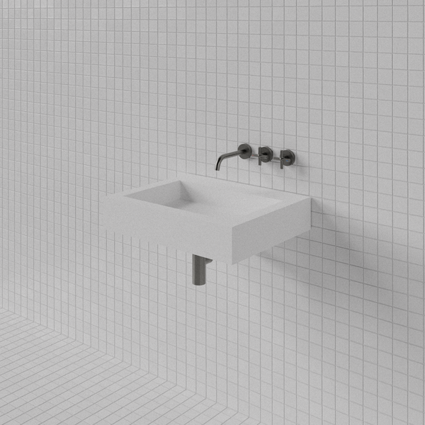 Mains Water Co. | Kubo 600 Wall Basin - The Kitchen Hub