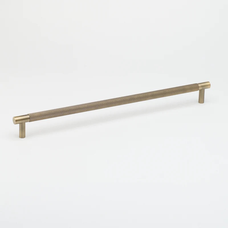 Lo&Co Linear Pull Handle | Aged Brass - The Kitchen Hub