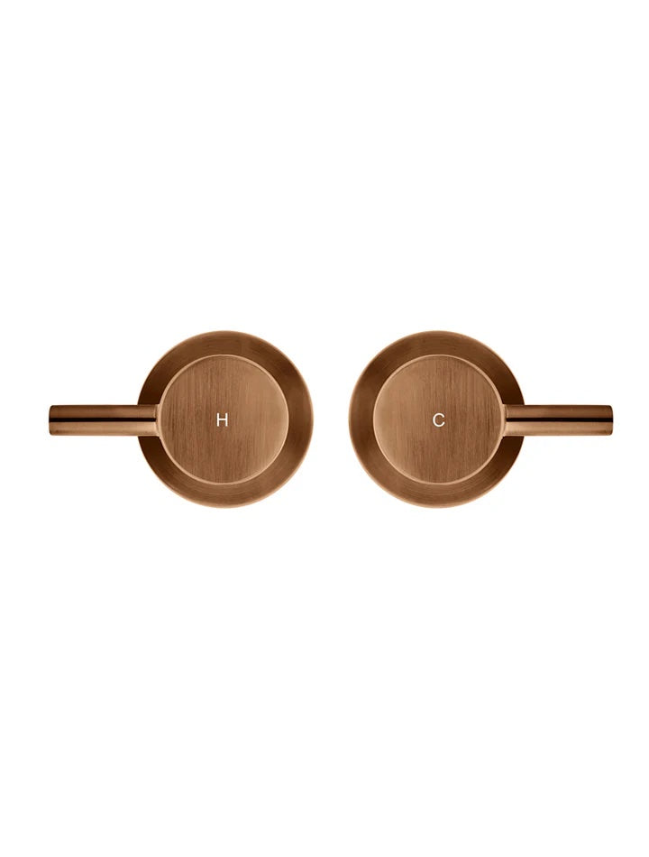 With a classic round design, these quarter-turn taps enhance any space ...