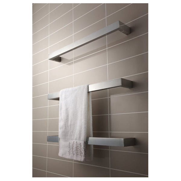 Heirloom Strata Studio 1 632 Heated Towel Rail | Polished Stainless - The Kitchen Hub