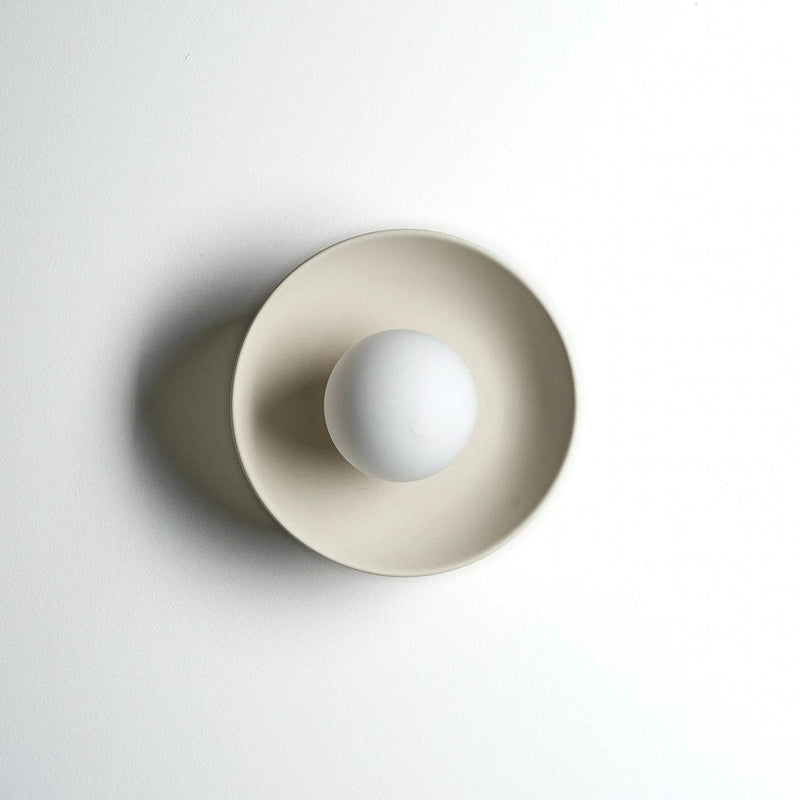 Robert Gordon Dish Wall Sconce Light | Bone - The Kitchen Hub