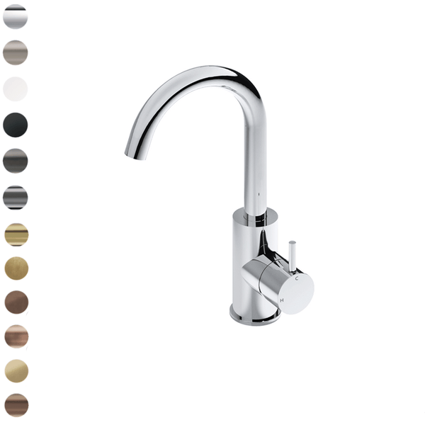 The Kitchen Hub | Short Bench Mounted Basin Taps & Mixers