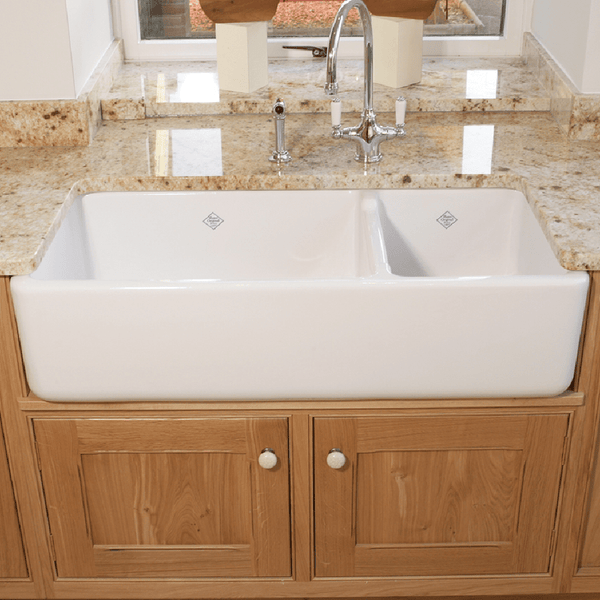 Shaws Edgworth Double 1000 Butler Sink | Fireclay Kitchen Sink - The ...