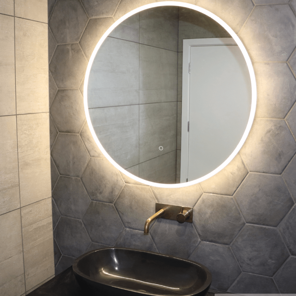 Mirror NZ | Bathroom Mirror | 800mm Starlight Round LED Mirror - The ...