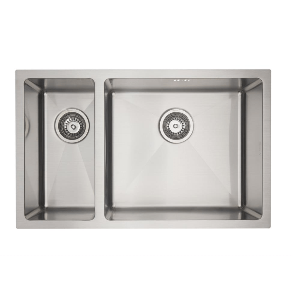 Kitchen Sink - Mercer DV205-L - Lincoln - Stainless steel double bowl ...