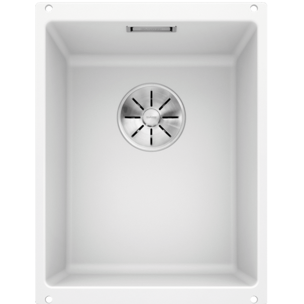 Blanco Silgranit Subline 320-U 320 x 400mm Undermount Single Bowl White ...