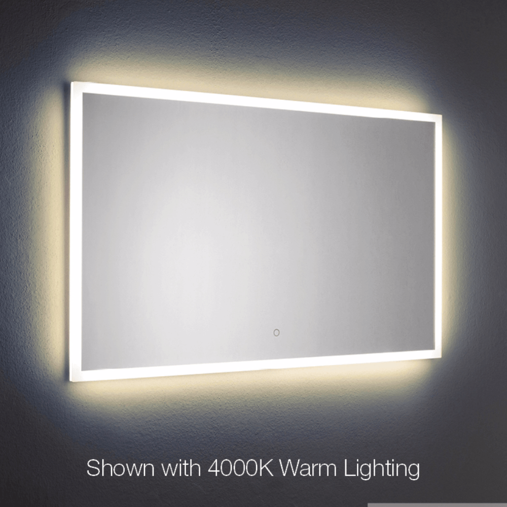 Mirror NZ | Bathroom Mirror | Starlight 400mm Rectangle LED Mirror ...