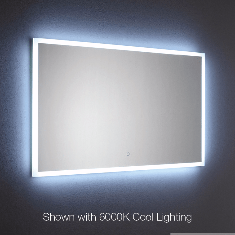 Mirror NZ | Bathroom Mirror | Starlight 400mm Rectangle LED Mirror ...