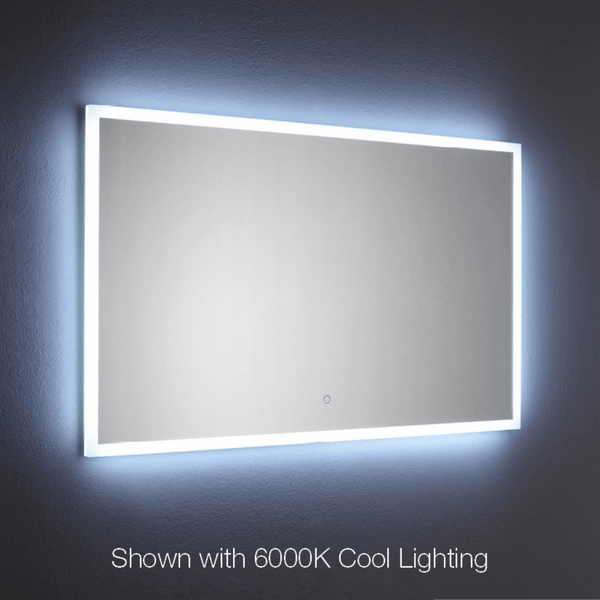 Mirror NZ | Bathroom Mirror | Starlight 1200mm Rectangle LED Mirror ...