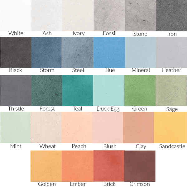 Basin | Wall Basin | Kast Elma Concrete Basin - The Kitchen Hub