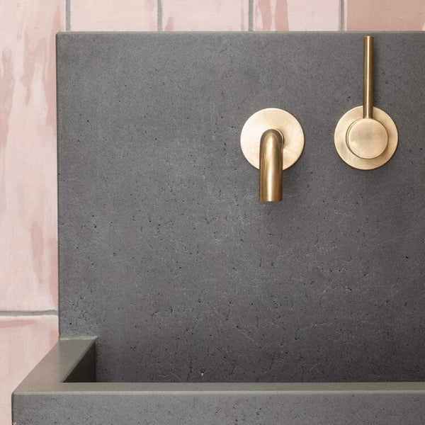 Small Basin | Vessel & Wall Basin | Kast Kern Mini Concrete Basin - The ...