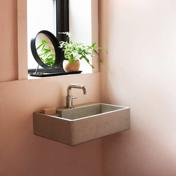 Vessel Basin | Wall Basin | Kast Nilo Concrete Basin - The Kitchen Hub
