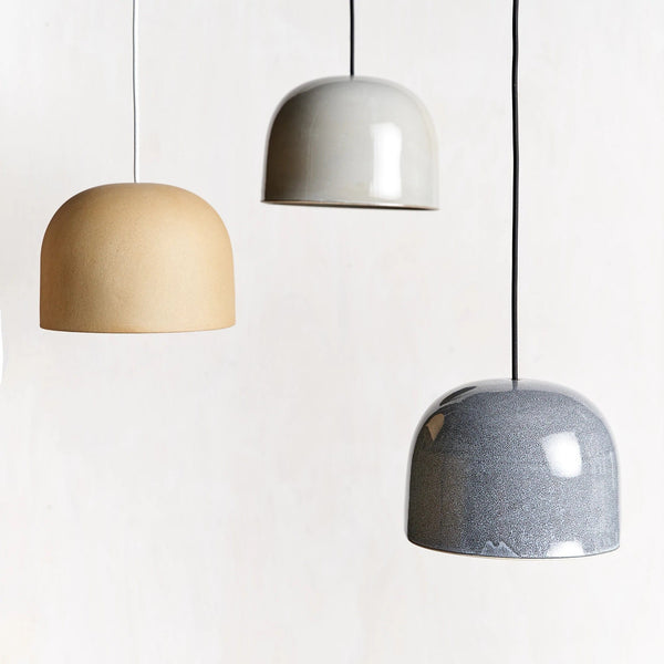 Robert Gordon Large Bell Light | Stone - The Kitchen Hub