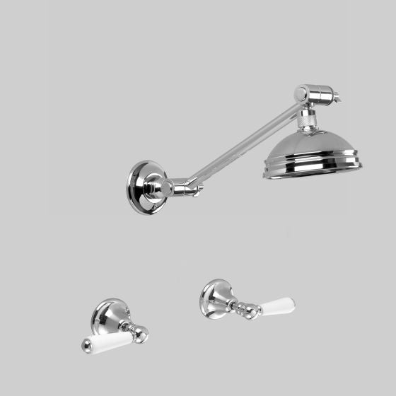 Astra Walker Olde English Shower Set with 100mm Rose - The Kitchen Hub