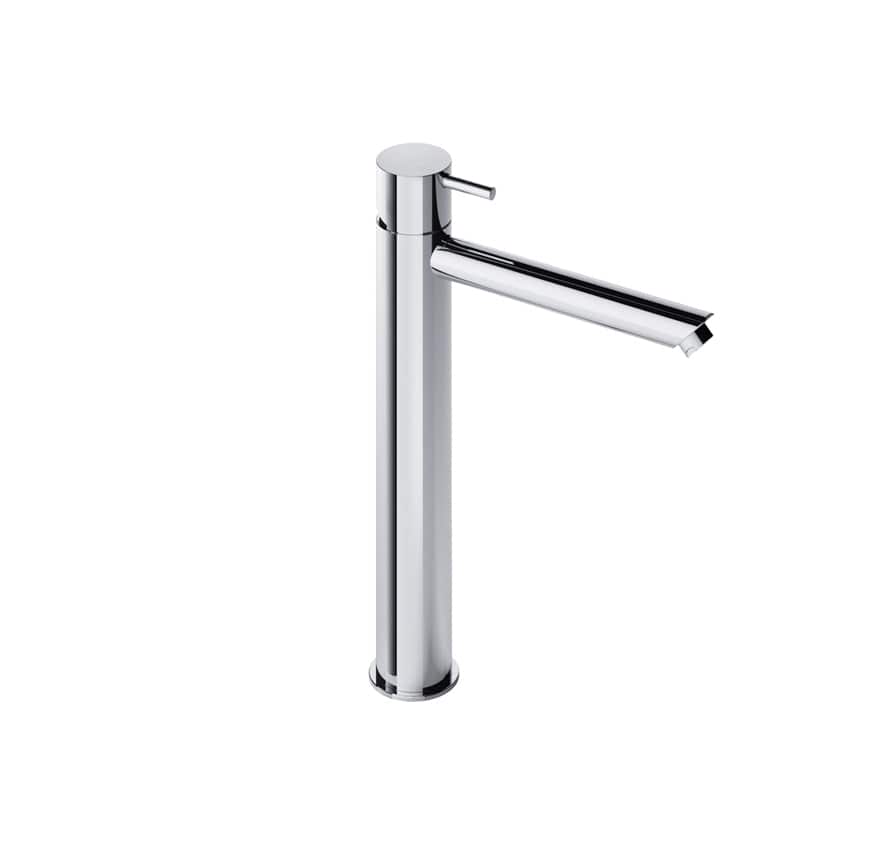 Buddy High Straight Spout Basin Mixer | Buddy Tapware NZ - The Kitchen Hub