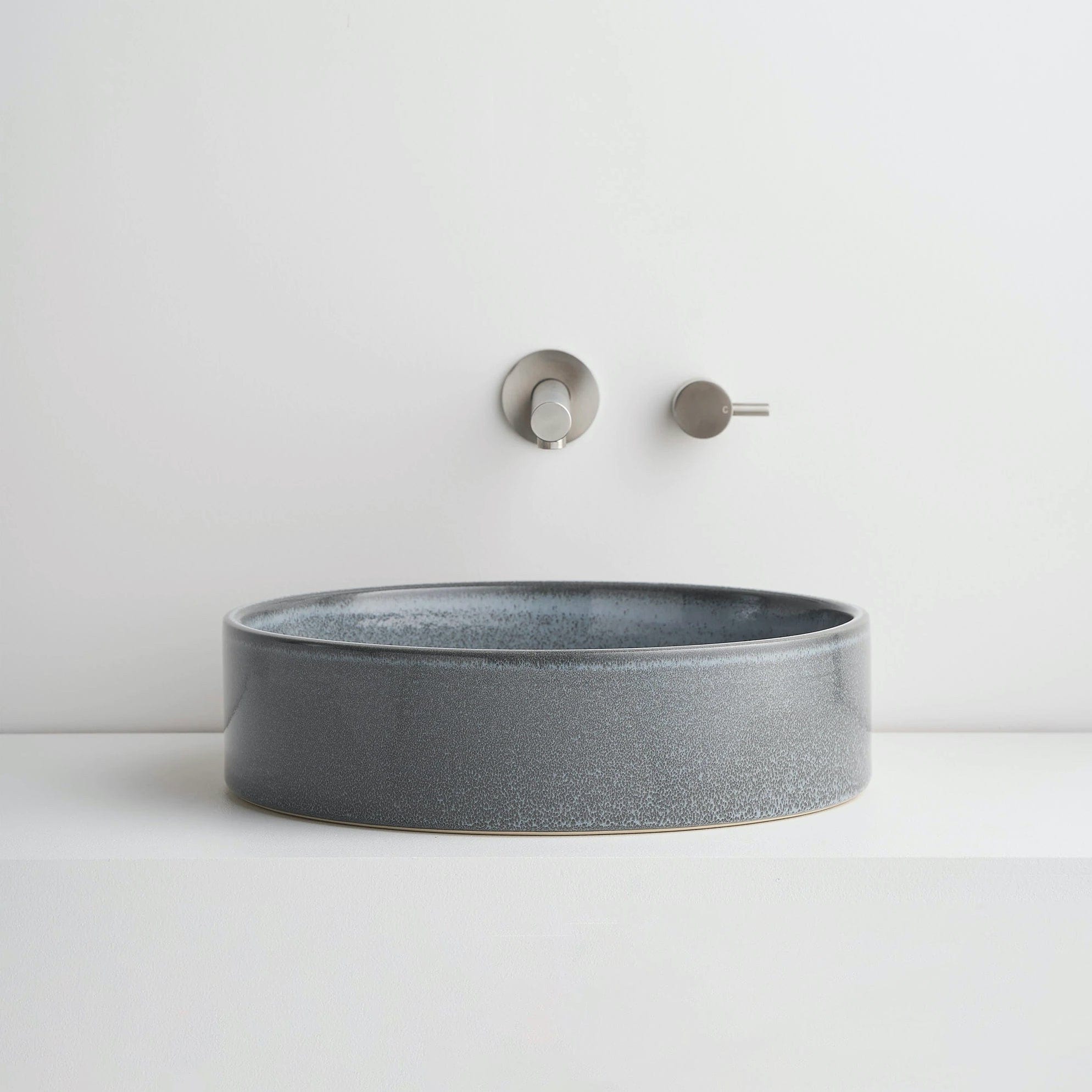 Robert Gordon Clay 400 Round Vessel Basin | Storm - The Kitchen Hub