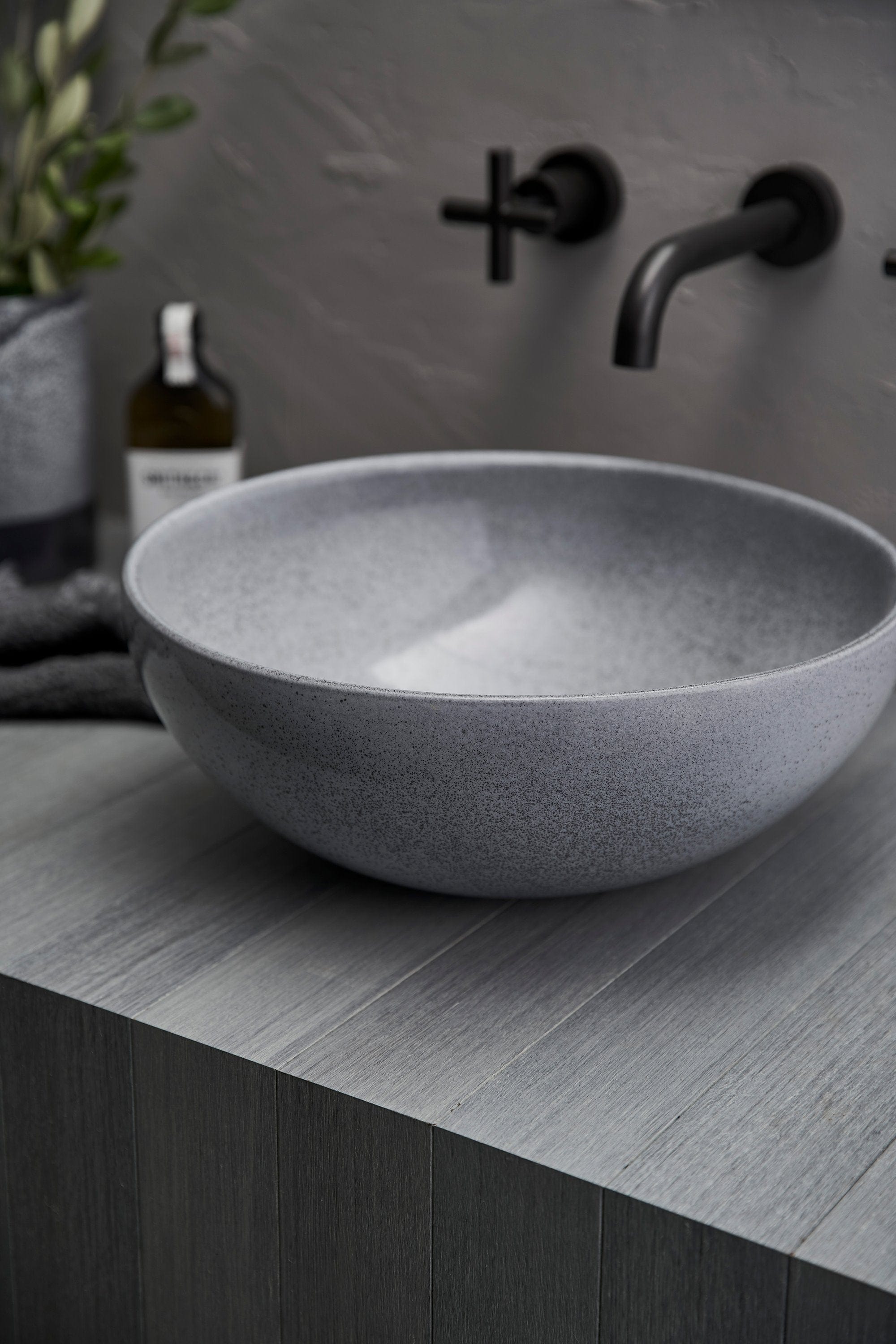Robert Gordon Clay 340 Round Vessel Basin | Storm - The Kitchen Hub